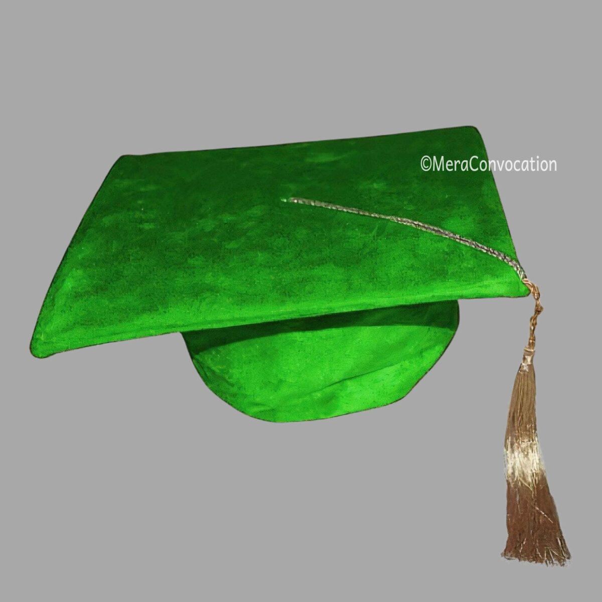 Green Matte Velvet Graduation Gown and Cap – Mera Convocation