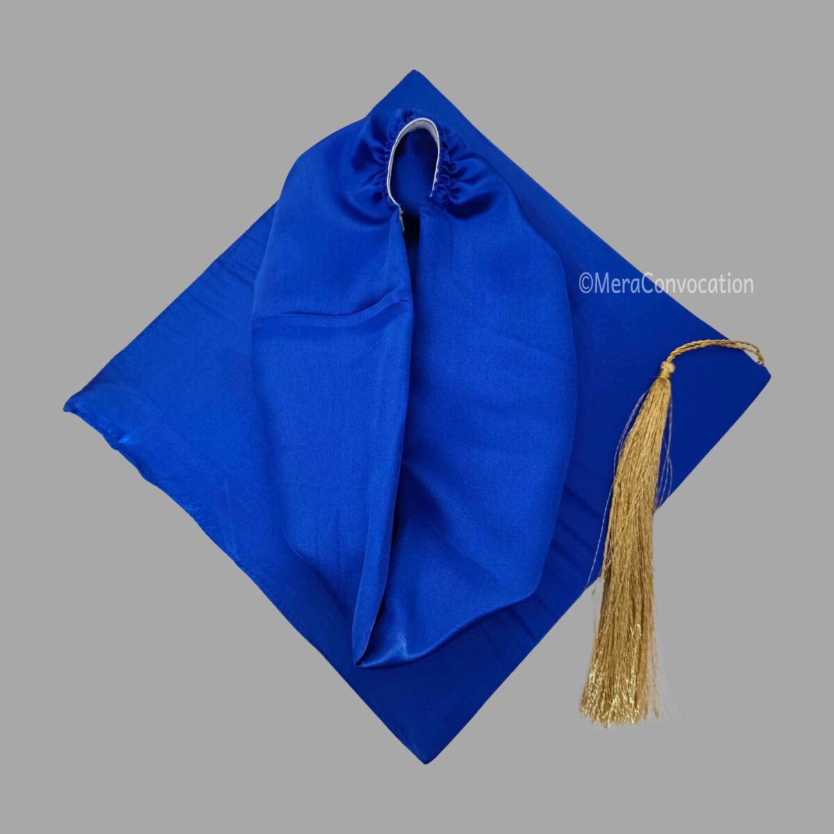 Royal Blue Shiny Kids Graduation Gown and Cap – Mera Convocation