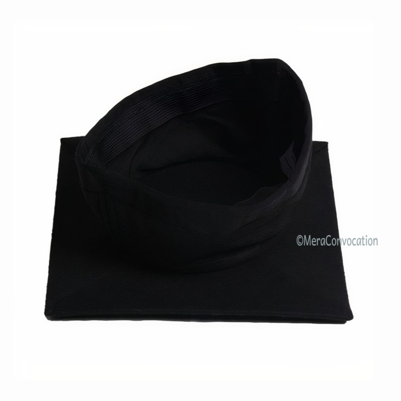 Black Premium Mortarboard Graduation Cap – Mera Convocation