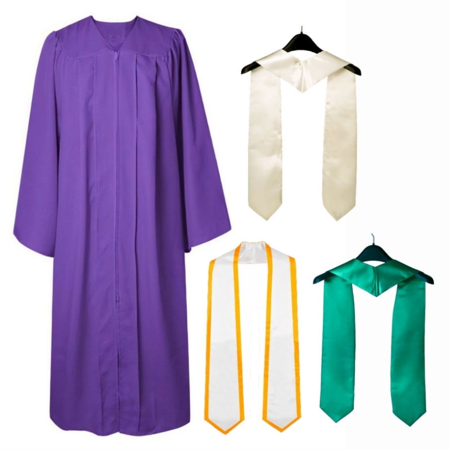 Multicolored Gowns, Caps and Stoles – Mera Convocation