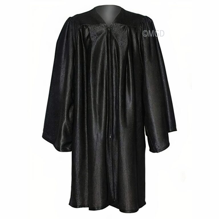 Black Shiny Primary Graduation Gown and Cap – Mera Convocation