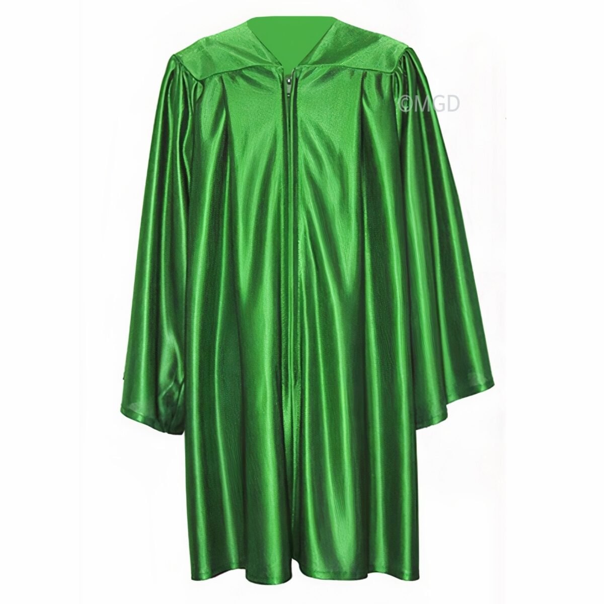 Emerald Green Shiny Primary Graduation Gown and Cap – Mera Convocation