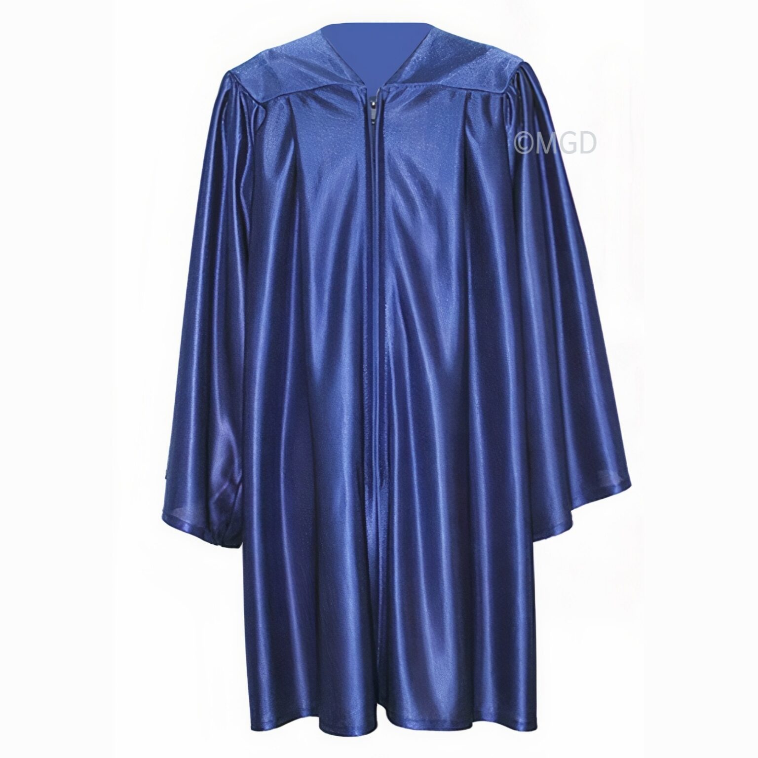 Navy Blue Shiny Primary Graduation Gown and Cap – Mera Convocation