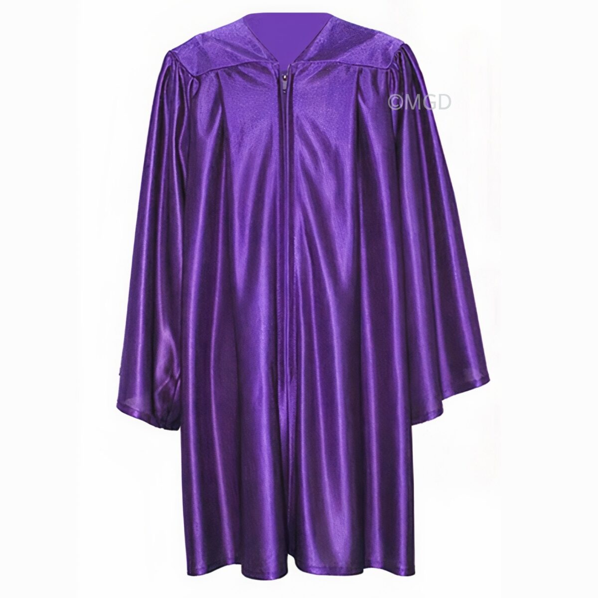 Purple Shiny Primary Graduation Gown and Cap – Mera Convocation