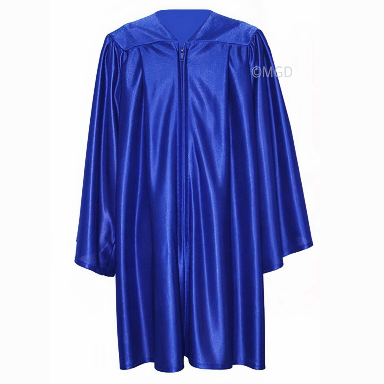 Royal Blue Shiny Primary Graduation Gown and Cap – Mera Convocation